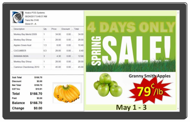 POS Secondary 10" Customer Display